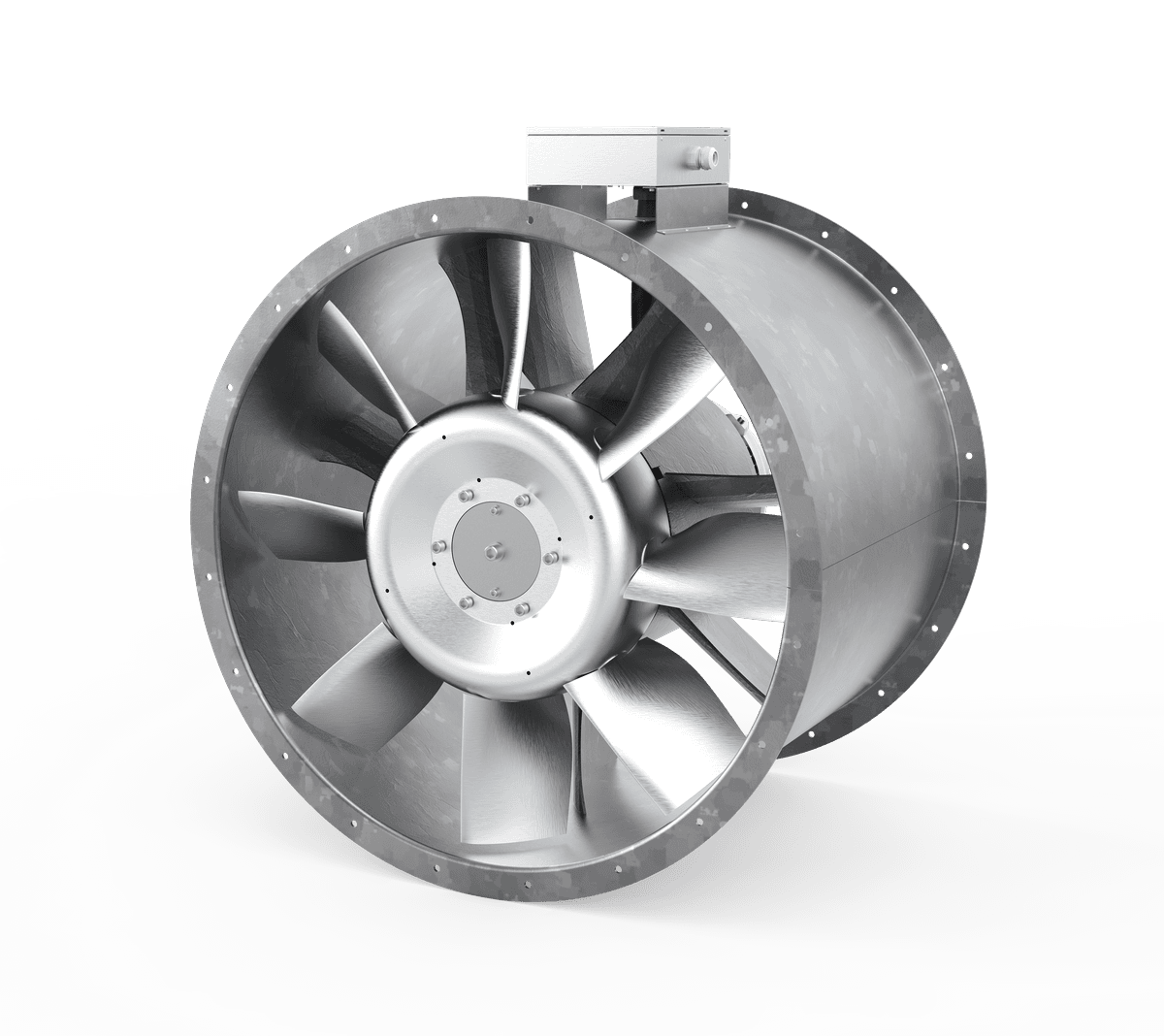 AXC Axialventilatoren · Vielseitig flexibel leistungsstark · Systemair